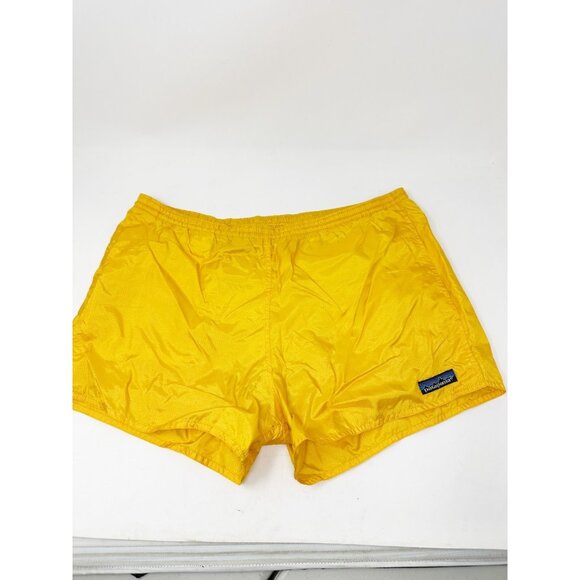 Patagonia | Shorts | Patagonia Vintage 991 Nylon Baggies Shorts Yellow ...
